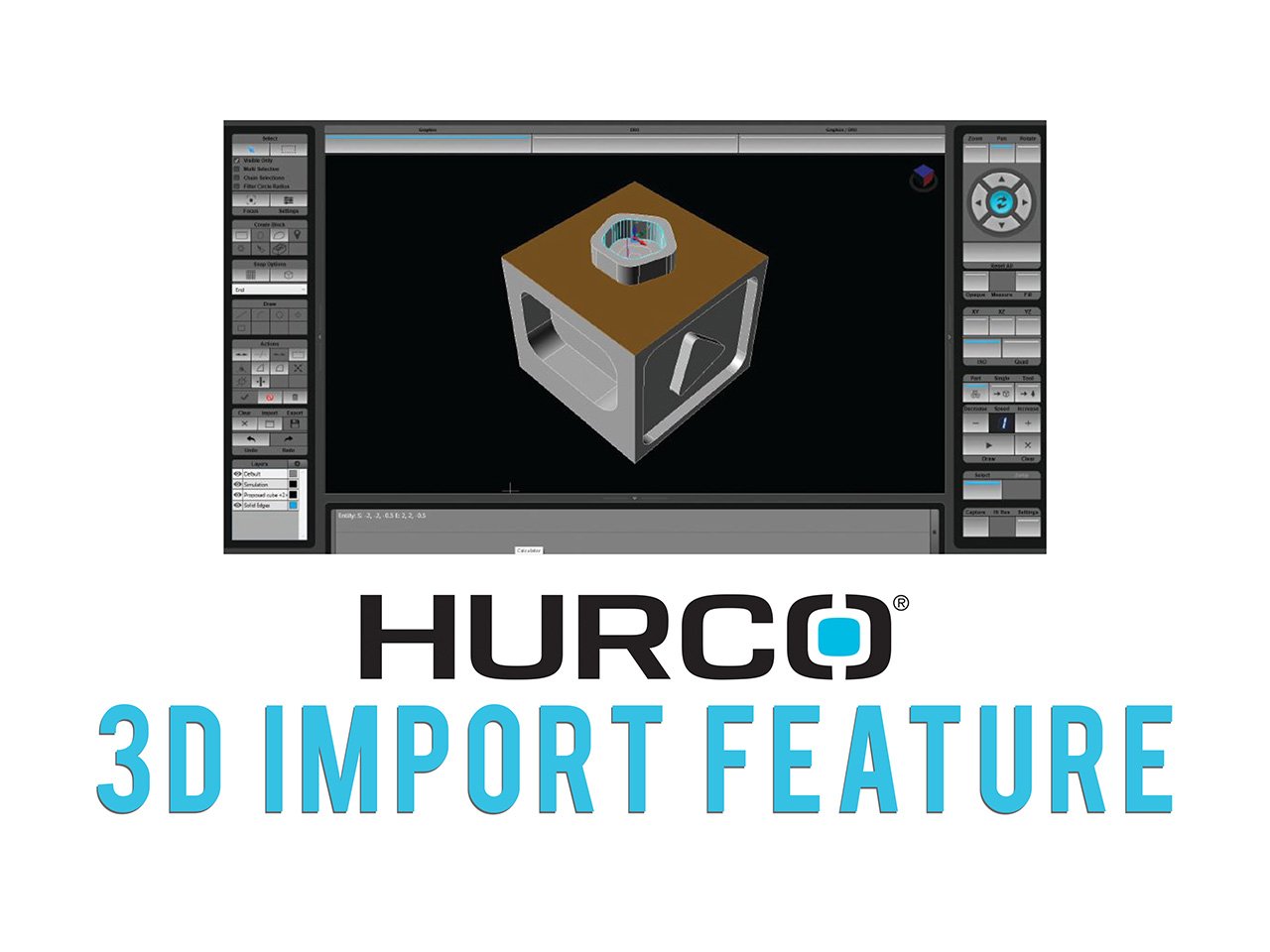 3D Import - Solid Model and 3D DXF Technology - Hurco Connect